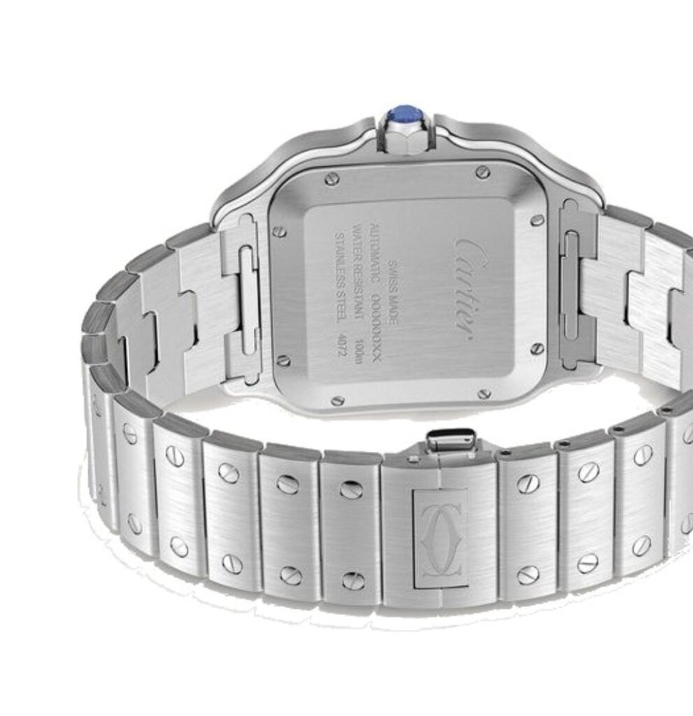 Cartier Santos De Cartier Steel Blue Color - Terrifant Merchandise