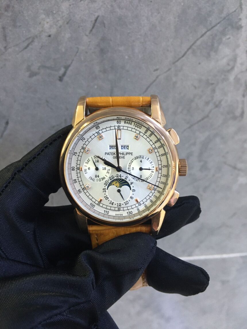 Patek Philippe Rose Gold Watch- Men's Wrist Watches